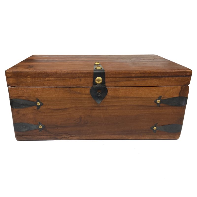12" Wooden Writing Lap Box (Box Only) - Schooner Bay Company