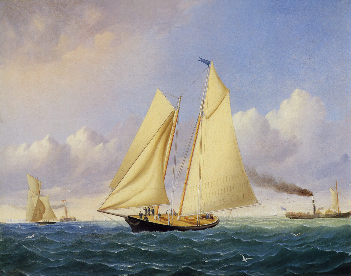 Yacht America Sailboat - Schooner Bay Company